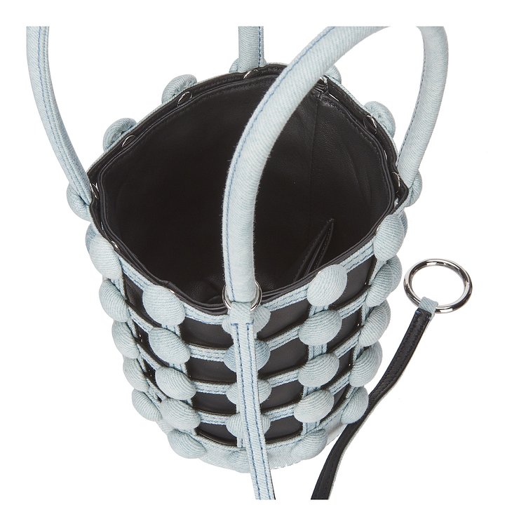 ALEXANDERWANG(알렉산더왕) 데님 록시 미니 버킷백(ROXY MINI BUCKET BAG) | 신세계V