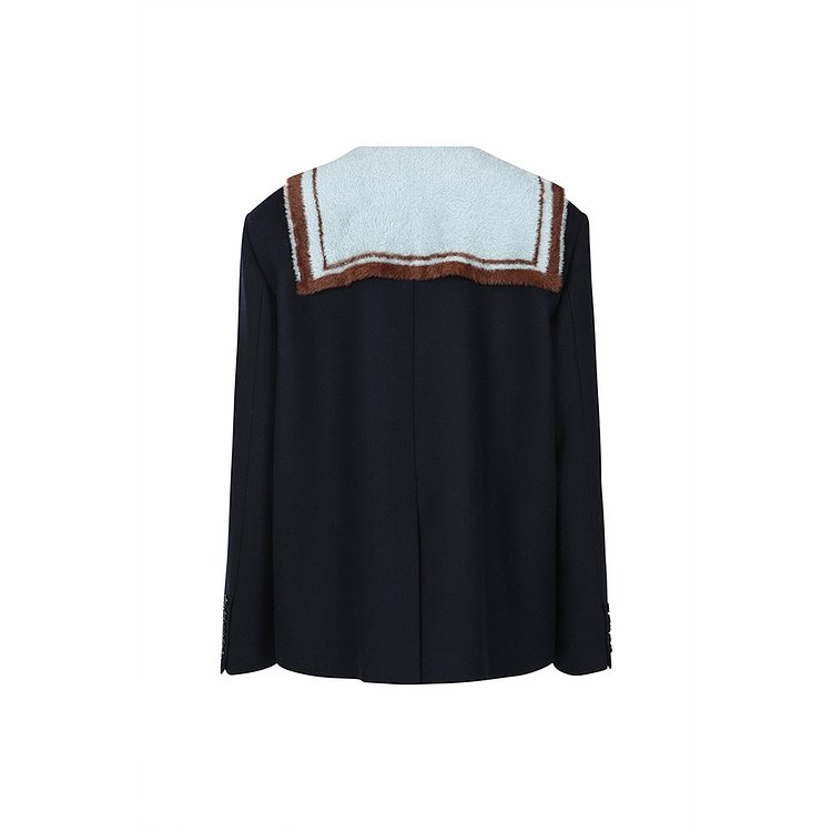 YCH(와이씨에이치) [FW22] DETACHABLE SAILOR-COLLAR JACEKT | 신세계V