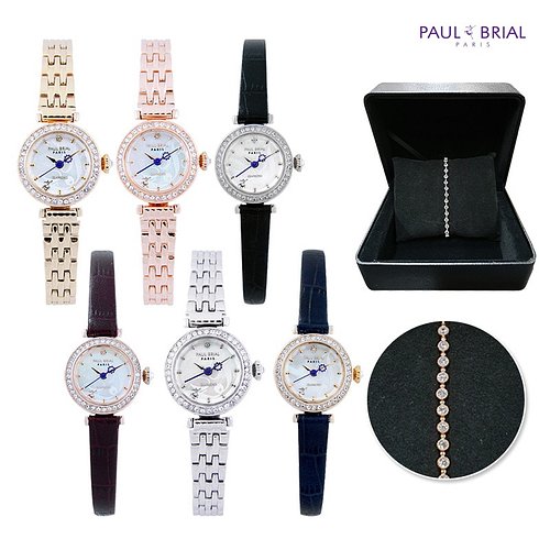 PAUL BRIAL(폴브리알) [PAUL BRIAL] 폴브리알 폴브리알(PAUL BRIAL) 여성 가죽/메탈시계 PB28008 ...