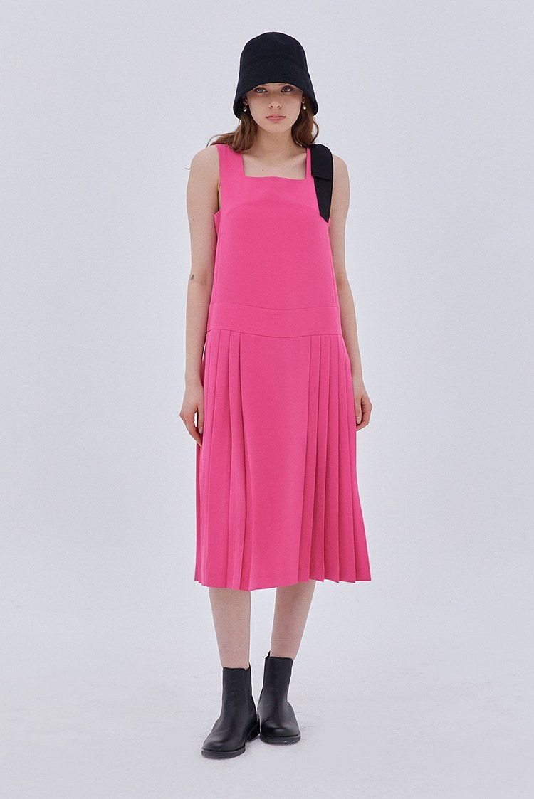 DEBB(종료)(뎁) [DEBB] Ribbon Jumper Dress_PK | 신세계V