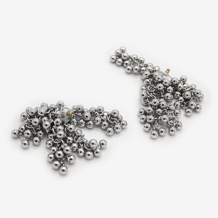MONDAY EDITION (종료)(먼데이에디션) tiny ball bundle chain earrings | 신세계V