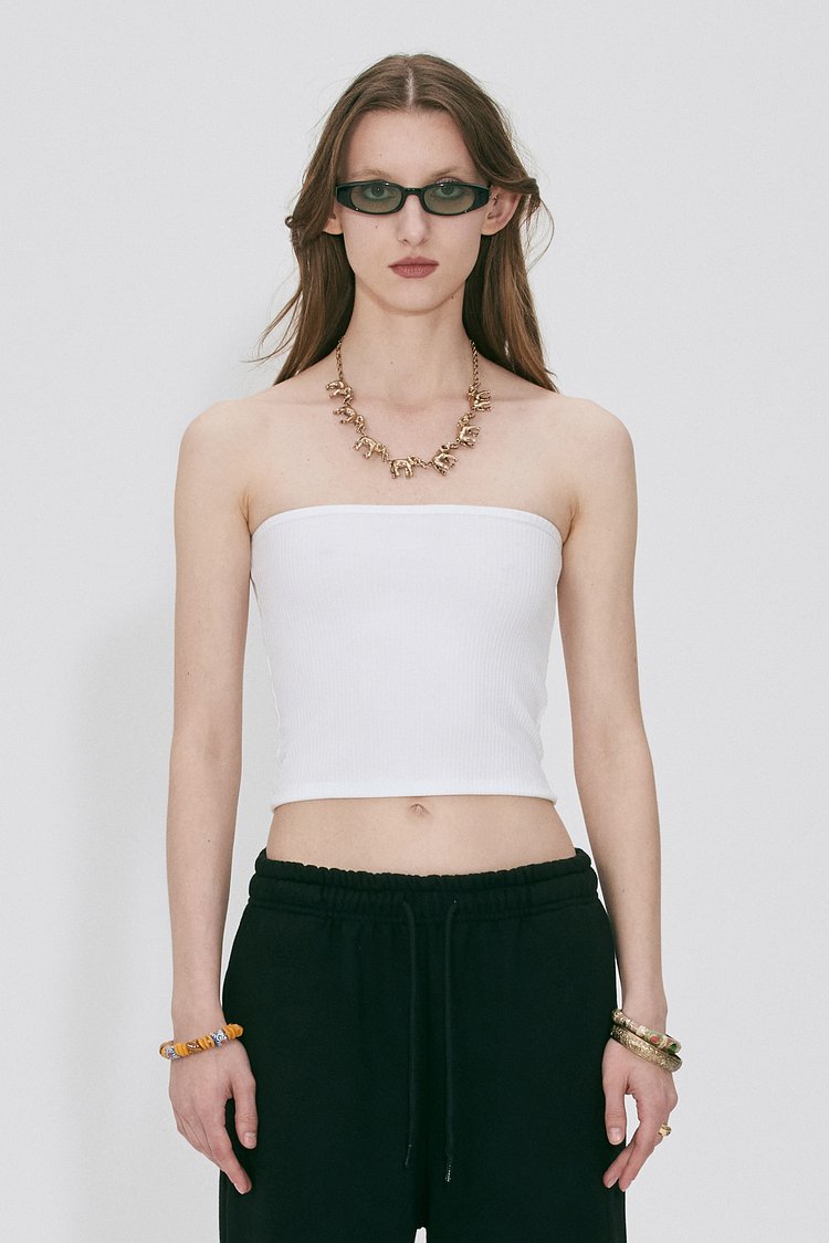 SCULPTOR(종료)(스컬프터) Basic Tube Top White | 신세계V
