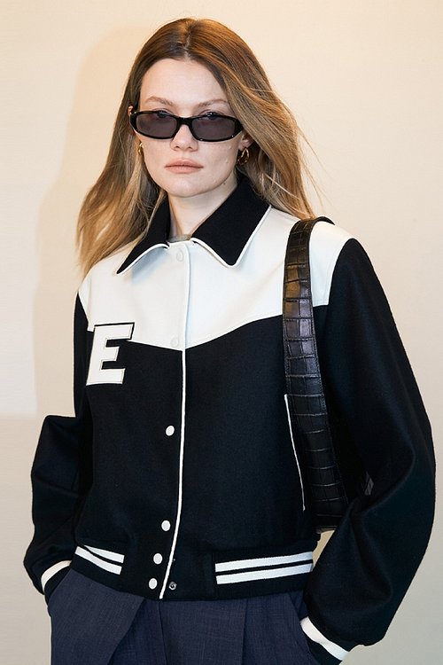Enor(엔오르) ENOR STADIUM JACKET - BLACK | 신세계V