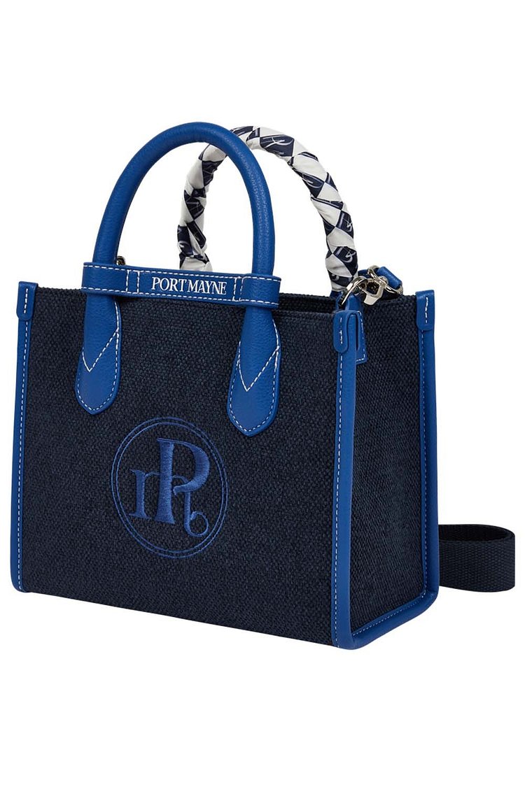 PORT MAYNE [일시중지](포트메인) MAYNE LOGO TOTE BAG - NAVY | 신세계V