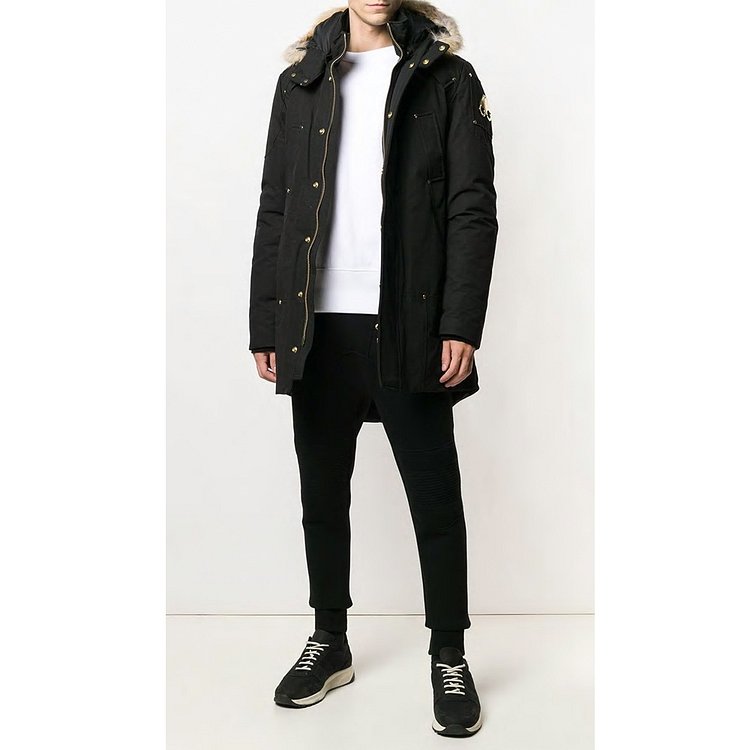 MOOSE KNUCKLES(무스너클) 18F/W 서머셋 퍼후드 패딩 자켓 블랙 MK7588MPP 294 | 신세계V