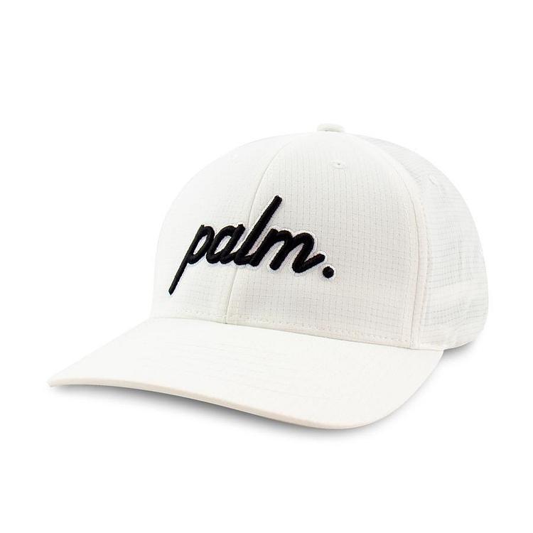 SHINSEGAE GOLF SHOP(신세계 골프샵) 팜골프 Caddy Fitted Hat(Mid-Crown) White | 신세계V
