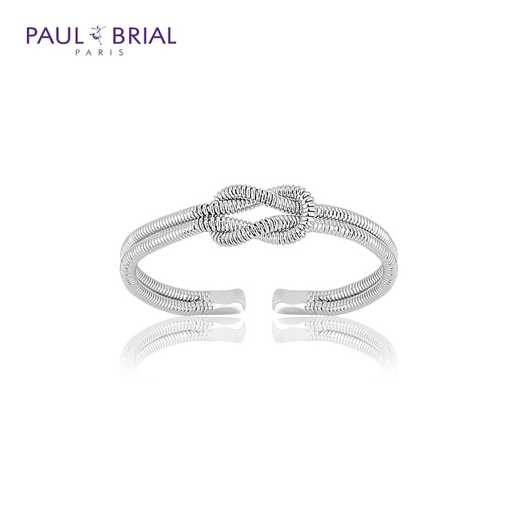 PAUL BRIAL(폴브리알) [PAUL BRIAL] 폴브리알 폴브리알 POBR0170 커브 체인 반지 (WG) | 신세계V