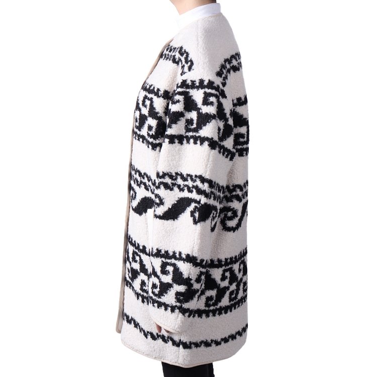 ISABEL MARANT(이자벨마랑) 이자벨마랑 여성 리버시블 플리스 자켓 에크루 MA1249 22A007E 23EC | 신세계V