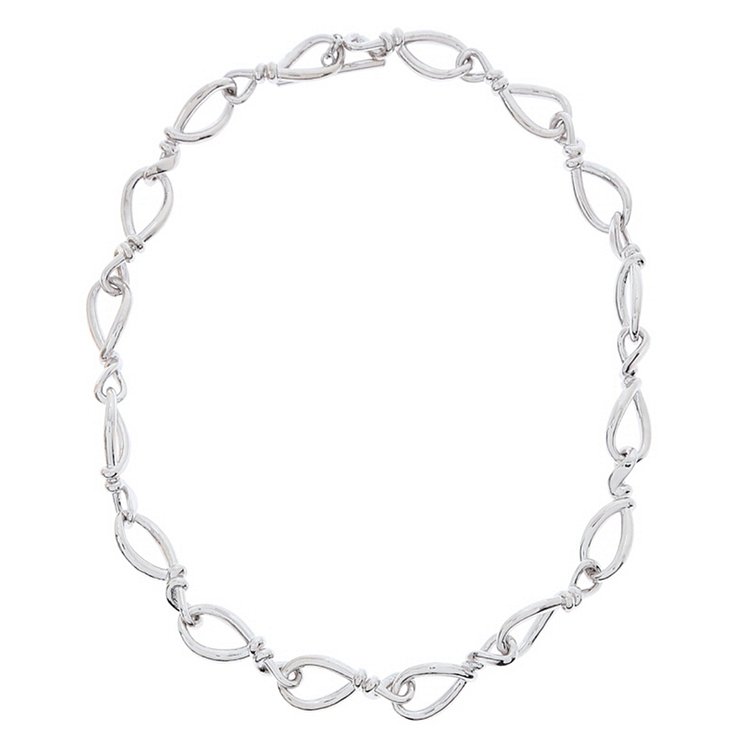 MZUU (종료)(엠주) DAYZ Bold Link Chain Necklace_Silver | 신세계V