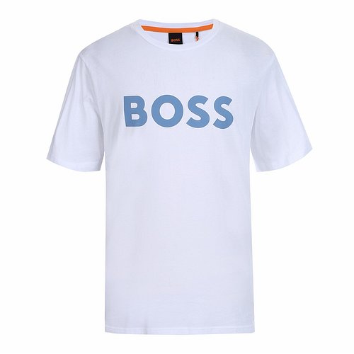 BOSS(보스 (구)) [공식] [보스] 로고 반팔 티셔츠 레귤러핏 50481923_104 | 신세계V