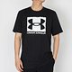 UNDER ARMOUR(언더아머) 언더아머 반팔 라운드티 1361673-001 UA 카모 박스드 로고 숏슬리브 티 | 신세계V