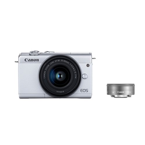 CANON(캐논) 캐논 정품 미러리스 더블 렌즈킷 EOS M200 (White) 15-45/22 KIT | 신세계V