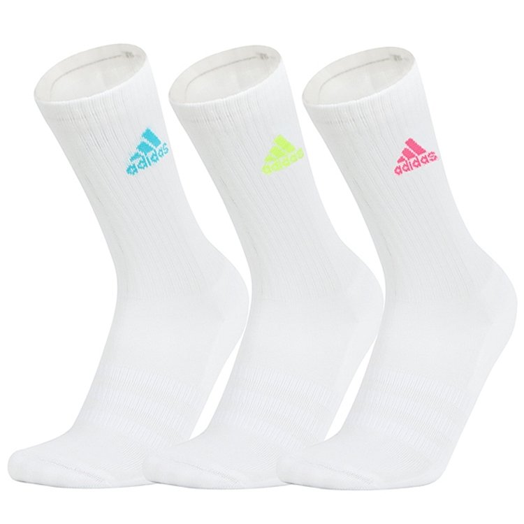 ADIDAS(아디다스) 아디다스 스포츠양말 스포츠웨어 쿠션 크루 삭스 3팩 (IK0352) | 신세계V