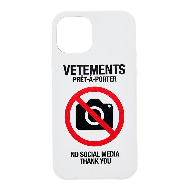 BOONTHESHOP(분더샵) [Vetements] NO SOCIAL MEDIA 아이폰 케이스 | 신세계V