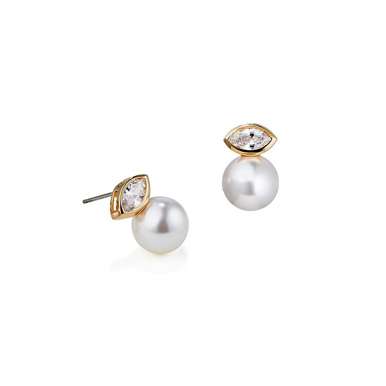 TANI by MINETANI(타니바이미네타니) Emma Marquise Pearl Earring | 신세계V