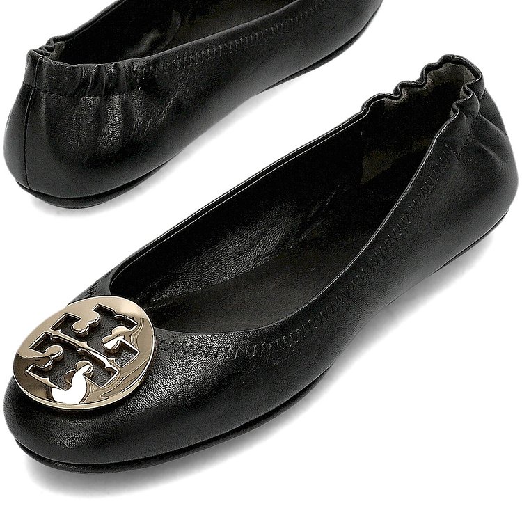 TORY BURCH(토리버치) 23SS 토리버치 미니 트래블 발레 플랫 슈즈 50393 013 | 신세계V