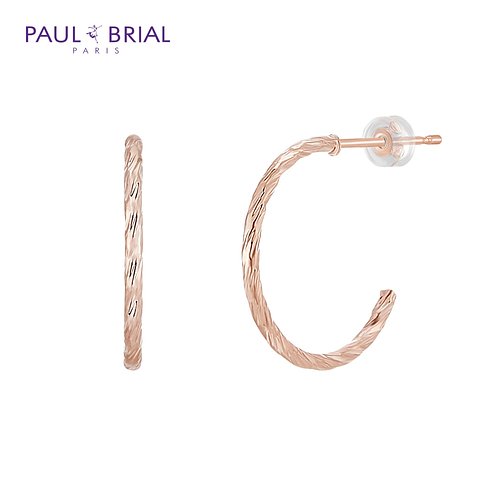 PAUL BRIAL(폴브리알) [PAUL BRIAL] 폴브리알 폴브리알 PYBE0179 (PG) 베이직 컷팅 귀걸이 | 신세계V