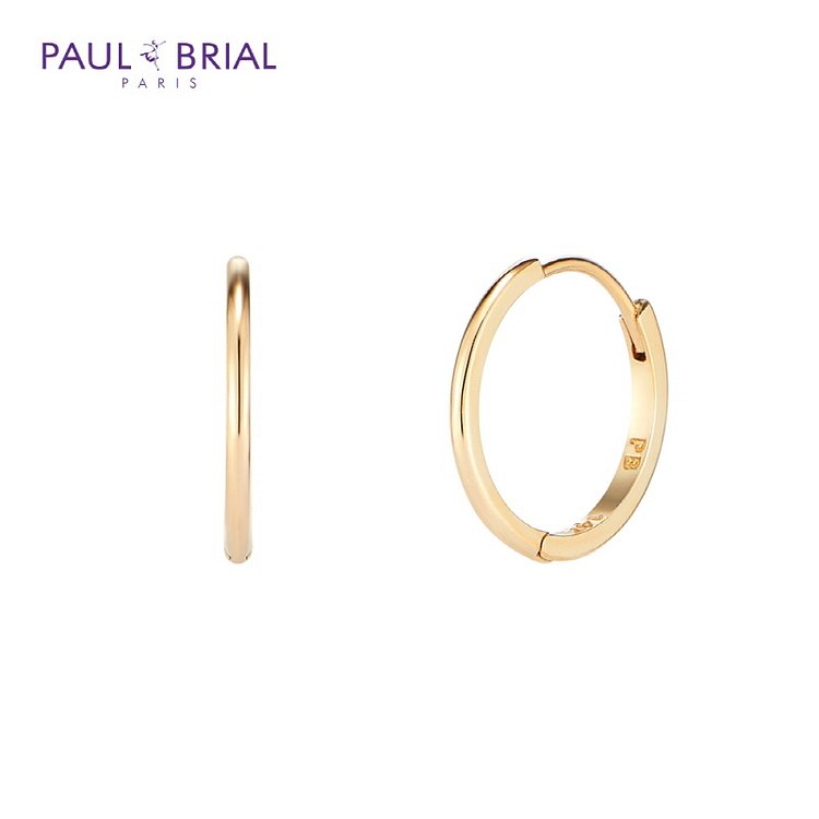PAUL BRIAL(폴브리알) [PAUL BRIAL] 폴브리알 폴브리알 [14K] PTGE0094 베이직 원터치 귀걸이 大 ...