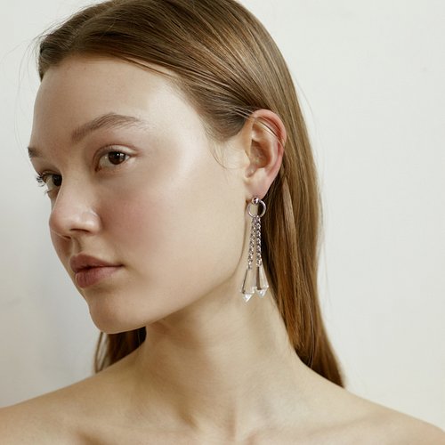 BABY CENTAUR (구)(베이비 센토르 (구)) [BC21SSAC05] PLAYFUL CRYSTAL EARRINGS | 신세계V