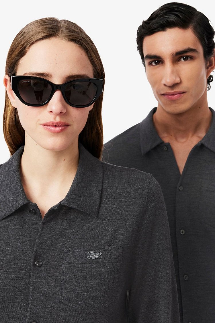 LACOSTE [종료](라코스테) [라코스테] 공용 썸머 메리노울 셔츠 가디건 AH1103-55G 050 | 신세계V