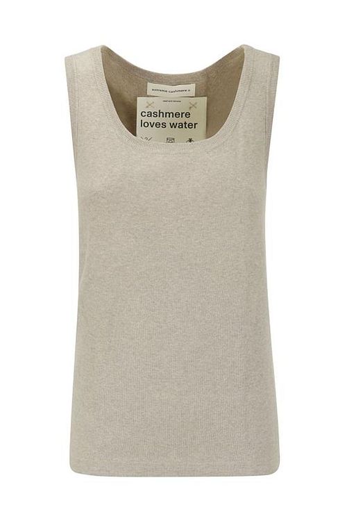 EXTREME CASHMERE(익스트림캐시미어) 24SS 익스트림캐시미어 민소매 티셔츠 N333 037 MOSS | 신세계V