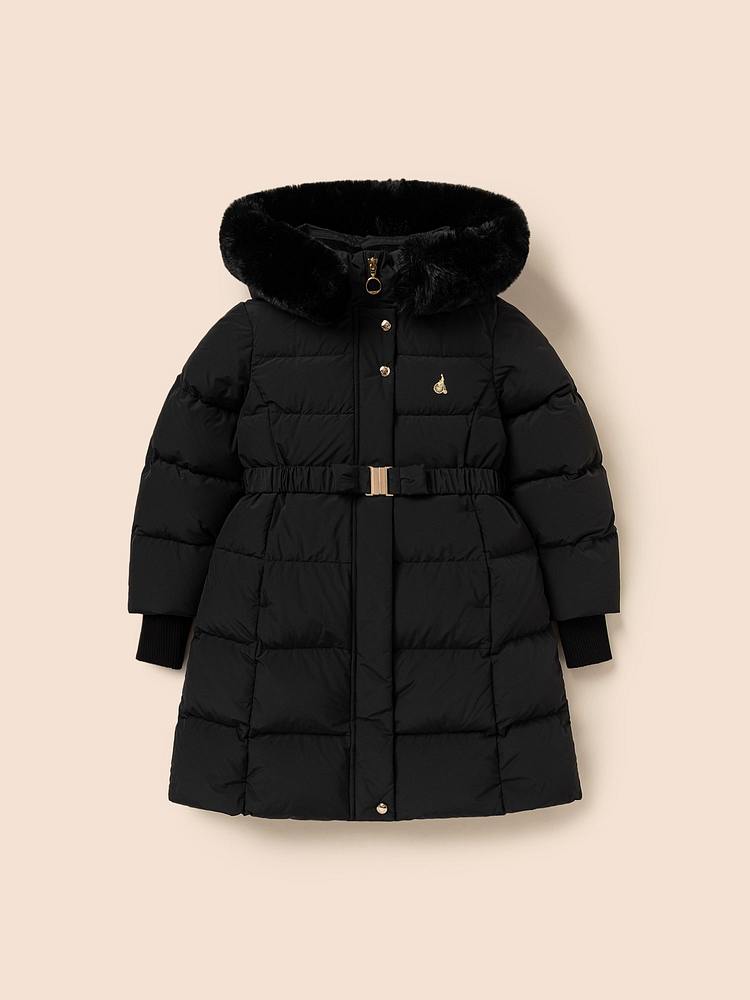 BEANPOLE KIDS(빈폴 키즈) [시즌오프 30%][BEANPOLE KIDS] 여아 프리미엄 덕다운 롱패딩 블랙 ...