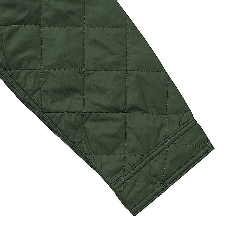 BARBOUR(바버) [바버 X 메종 키츠네] 남성 케닝 퀼팅 자켓 MQU1735 GN73 | 신세계V