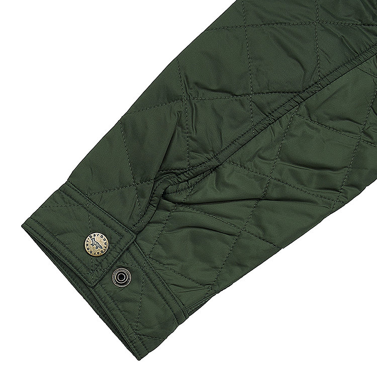 BARBOUR(바버) [바버 X 메종 키츠네] 남성 케닝 퀼팅 자켓 MQU1735 GN73 | 신세계V