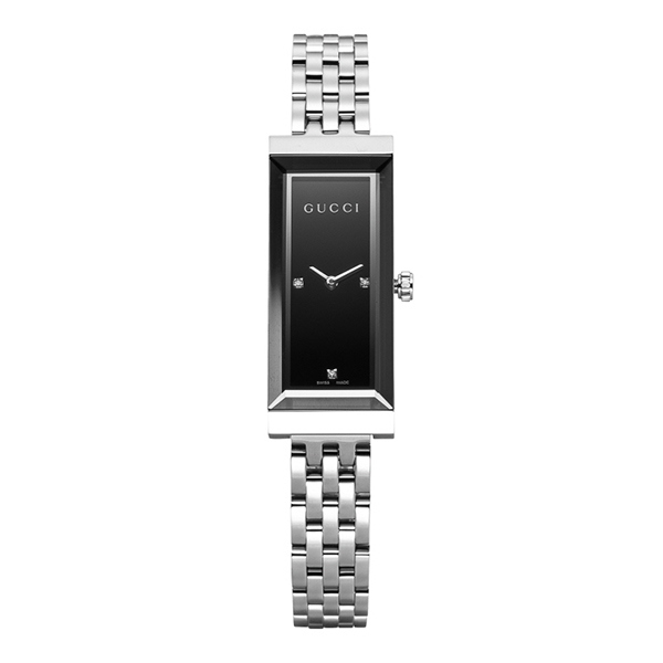 GUCCI(구찌) 구찌 YA127504 (250414 J6AU0 8163) G-프레임 다이아몬드 여성 메탈시계 | 신세계V