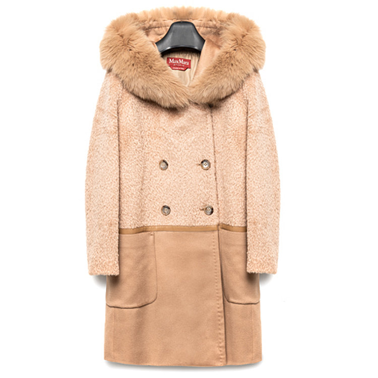 MAX MARA(막스마라) 라프리마 [STUDIO MAXMARA] 스튜디오 막스마라 VICKY 알파카 코트 VICKY-004 ...