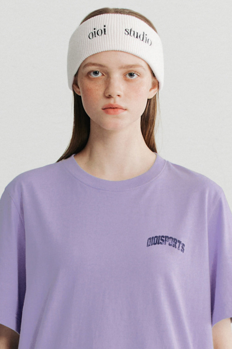 OIOI COLLECTION(오아이오아이 컬렉션) LAYERED LOGO SPORTS HAIRBAND [WHITE] | 신세계V
