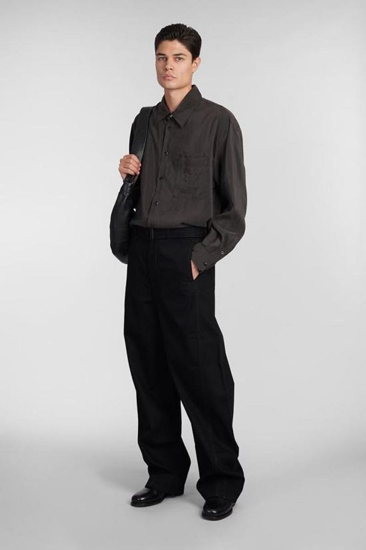 LEMAIRE(르메르) 24FW 르메르 긴팔 셔츠 406044 SH1116LF1308 BROWN | 신세계V