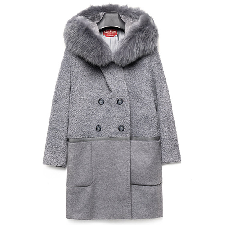 MAX MARA(막스마라) 라프리마 [STUDIO MAXMARA] 스튜디오 막스마라 VICKY 알파카 코트 VICKY-010 ...