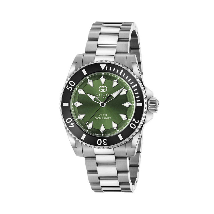 GUCCI(구찌) 구찌 YA136363 G다이브 남성 메탈 오토 40mm | 신세계V