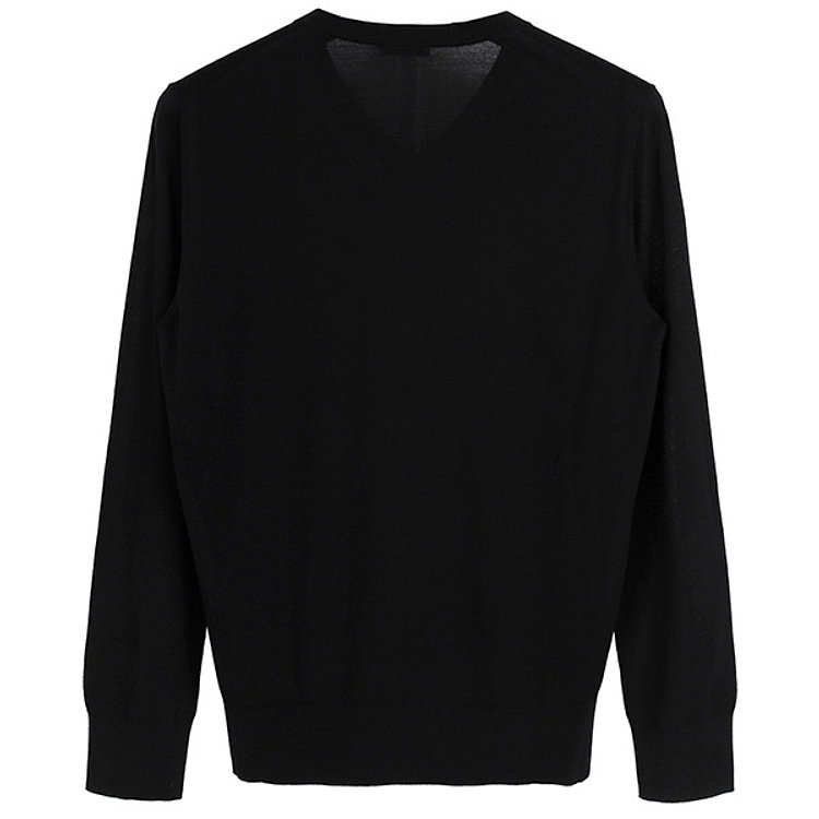 ZEGNA(제냐) 제냐 블랙 브이넥 울 니트 VVM96 ZZ100 K09 | 신세계V