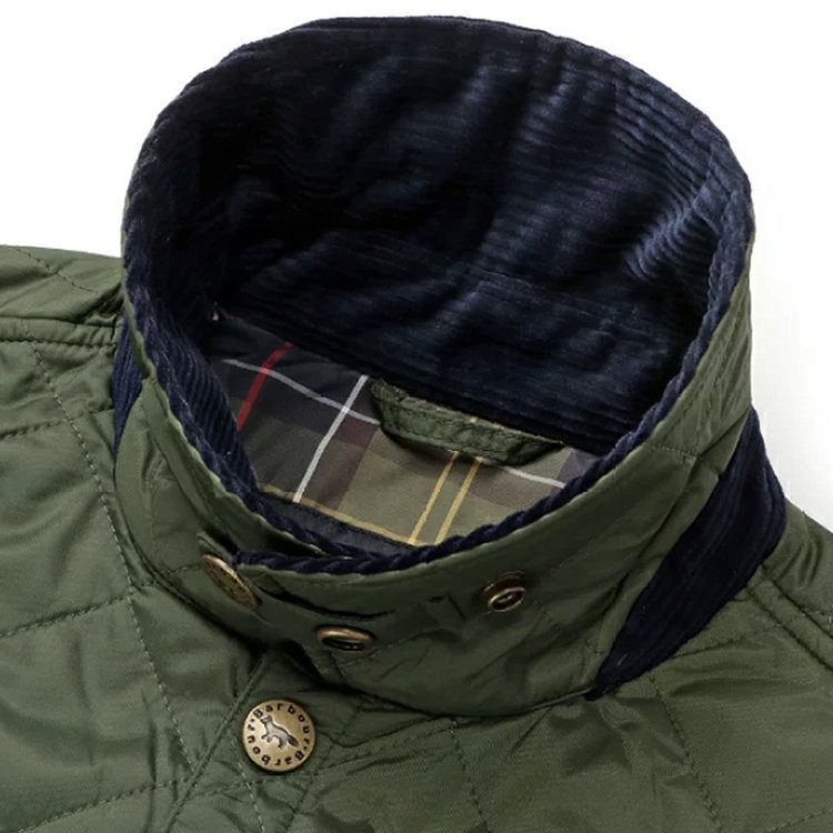 BARBOUR(바버) [BARBOUR] 23FW 바버 X 메종키츠네 케닝 퀄팅 자켓 MQU1735 GN73 | 신세계V