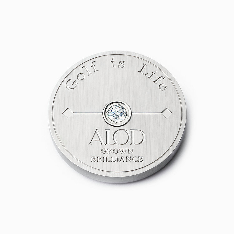 ALOD(알로드) 랩그로운 다이아 볼마커 0.2캐럿 (이니셜 각인 가능) | 신세계V
