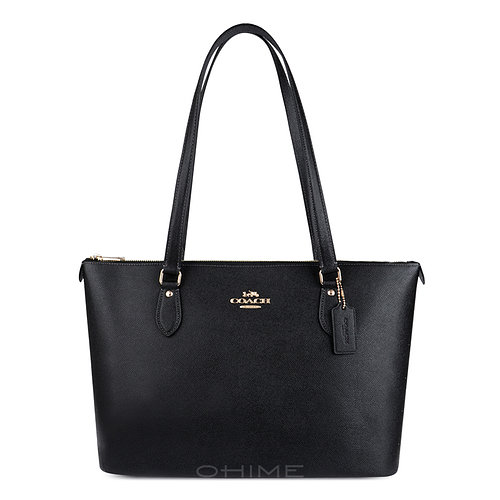COACH(코치) (당일출고) 코치 숄더백 갤러리 그레인 레더 블랙 CV402 | 신세계V
