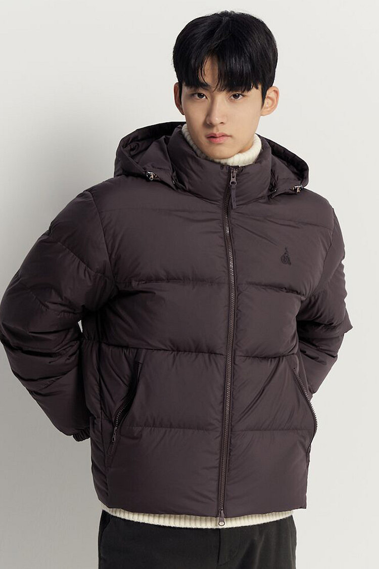 BEANPOLE MEN(빈폴 맨) 클래식 푸퍼 다운 재킷 브라운 (BC5X38C22D) | 신세계V