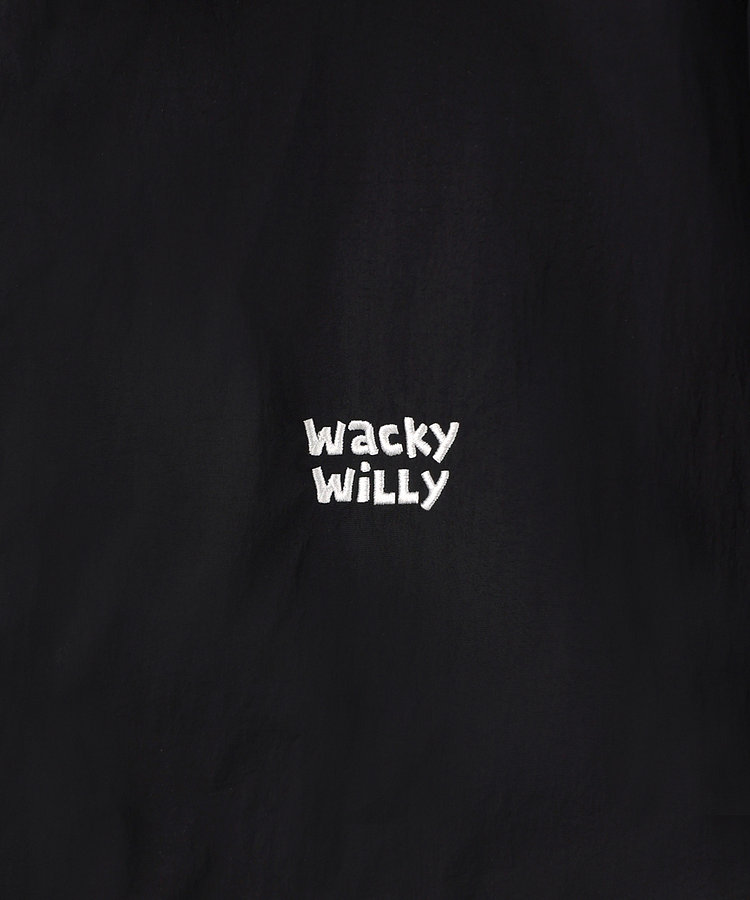 WACKY WILLY(와키윌리) 화섬 하이넥 풀집업 점퍼 블랙 | 신세계V