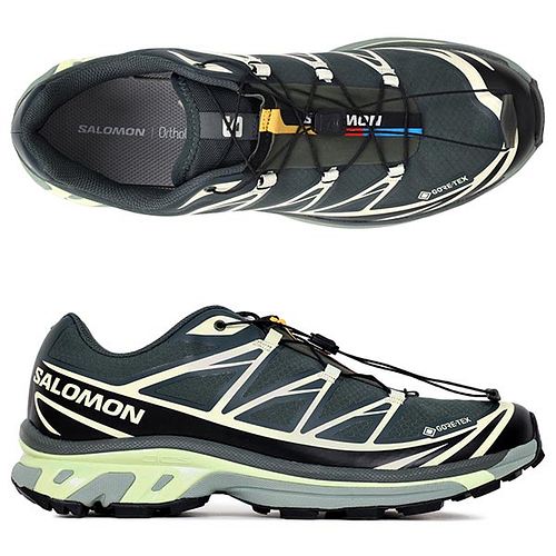 SALOMON(살로몬) 살로몬 24FW 어반시크 블랙라임 크림 XT-6 GTX 러닝 스니커즈 L47581300 URBAN | 신세계V