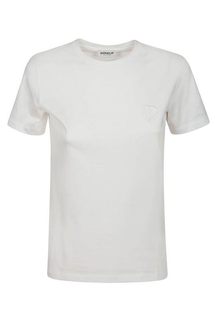 DONDUP(돈답) 24SS 돈답 반팔 티셔츠 S746 JF0271D FZ4 000 WHITE | 신세계V