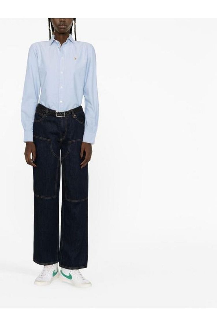 POLO RALPH LAUREN(폴로 랄프로렌) 24SS 폴로 랄프로렌 셔츠 211891377001 OTC01BSR BLUE ...